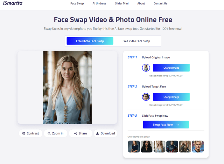 Ismartta: Best Face Swap and Deepnude Maker Free? - AIPornSites.ai